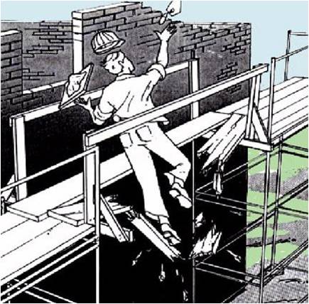 Falls in Construction/Fixed Scaffolds OSHA v-Tool for contractors
